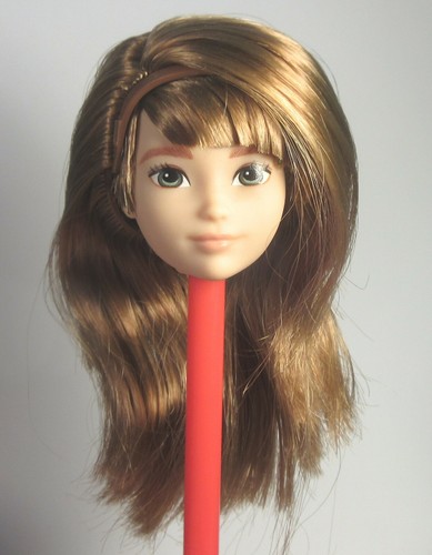 Mattel 2019 Createable World Doll Head Titan Ginger with Wig Gender ...