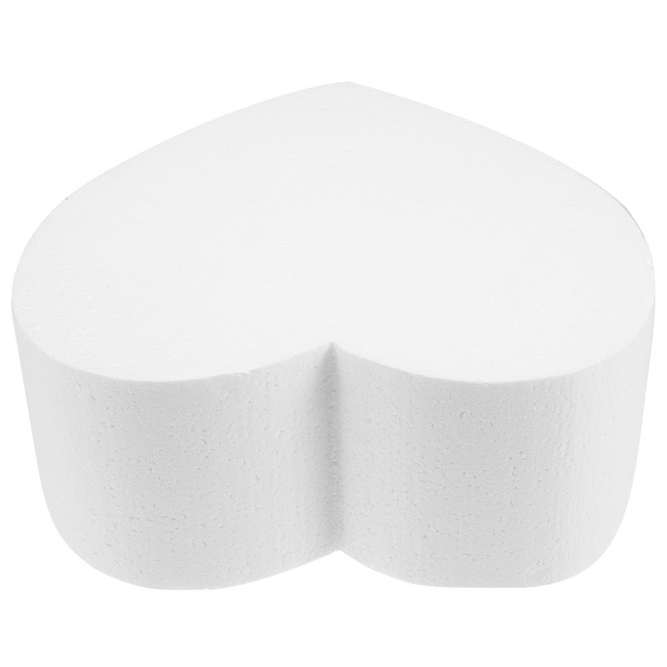 Reusable Heart Cake Decorative Foams Cake Model Wedding Cake Model ...