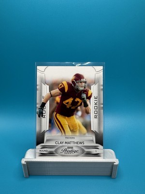 2009 Playoff Prestige #123 Clay Matthews Rookie Card Green Bay Packers ...