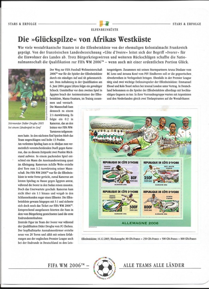 2 Alben Fussball WM 2006 in Deutschland + 130 Briefe und Belege | eBay UK