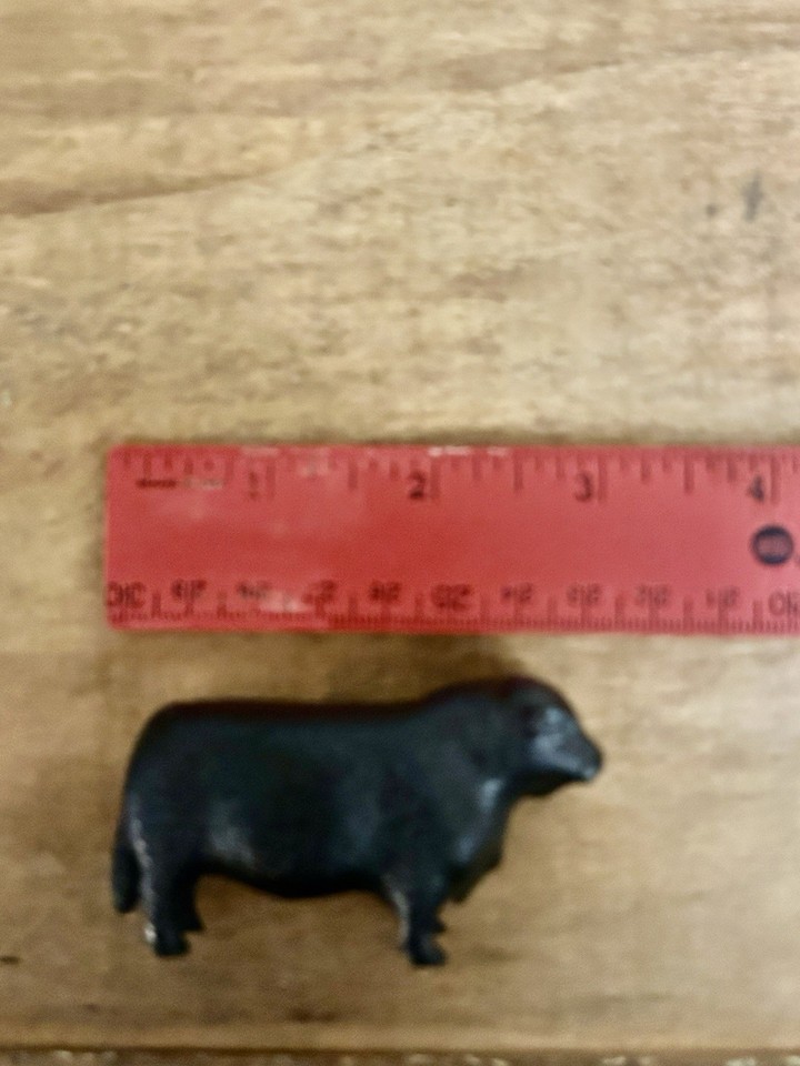 Vintage Retro Plastic Bull/Steer/Cow Farm Animal | eBay