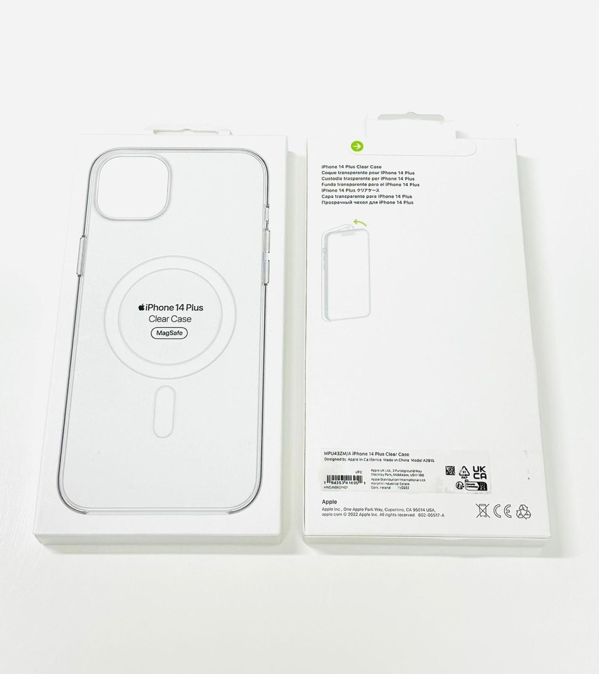 Apple Original iPhone 14 Plus/14 Pro/14 Pro Max Silicone clear Case ...