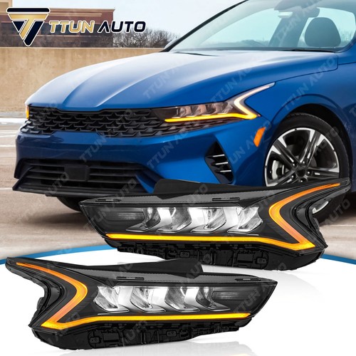 Full LED Headlight Assembly For 2021-2023 Kia K5 LX EX LXS Left Right ...
