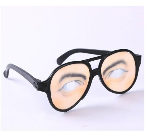 Crazy Eyes Glasses Funny Specks Shape Changing Fancy Shade Stag ...