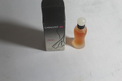 Vintage Halston Catalyst Perfume 4ml Mini Bottle Full | eBay