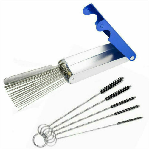 Carburetor Carb Jet Cleaning tools Set Wire Cleaner Kit For Motorcycle ...