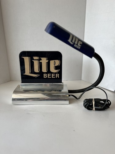 Vintage Miller Lite Beer Cash Register Lamp/Desk | eBay