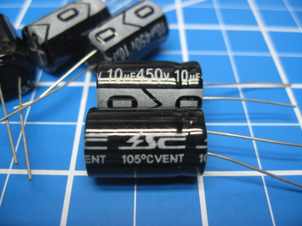 SC - KM Series - Radial Electrolytic Capacitors - 450V 100uF - 2 Pieces ...