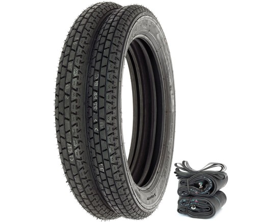 Metzeler Block C Tire Set - Honda CB350/400F CL360 - Tires Tubes and ...