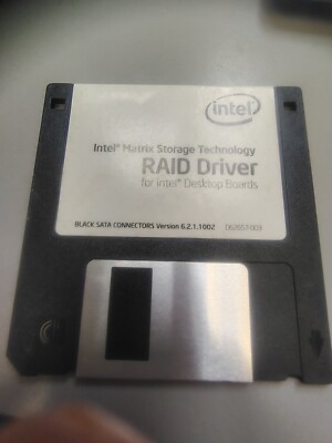 Intel Matrix storage technologies RAID Driver for intel desktop boards ...