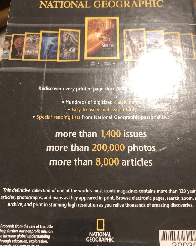 National Geographic Box Set 7 DVD-ROMS | eBay