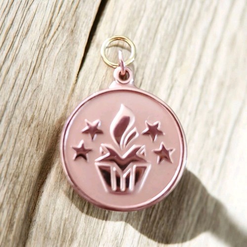 Vintage Mary Kay Cosmetic Consultant Charm Rose Gold Tone 4 Star ...