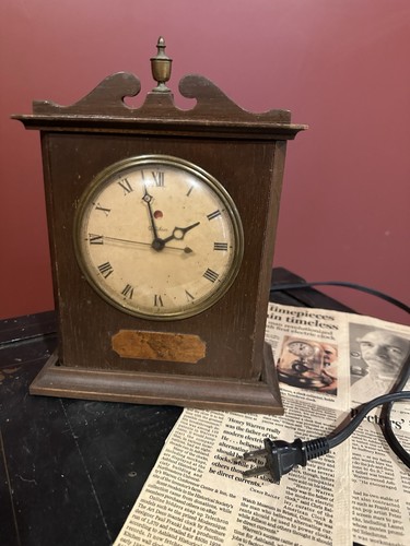 Vintage 1940s Telechron Electric Clock Model 4H99 Works Great | eBay