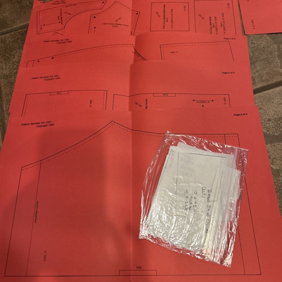The Doll Artworks: Teri - Dress CLOTHING PATTERN DA1081 28” Donna ...