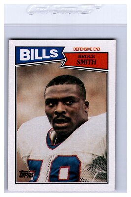 1987 Topps BRUCE SMITH #369 2nd Year HOF Buffalo Bills | eBay