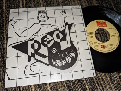Real To Real White Man Reggae / One Of These Days 7'' 45 1980 Espagne ...