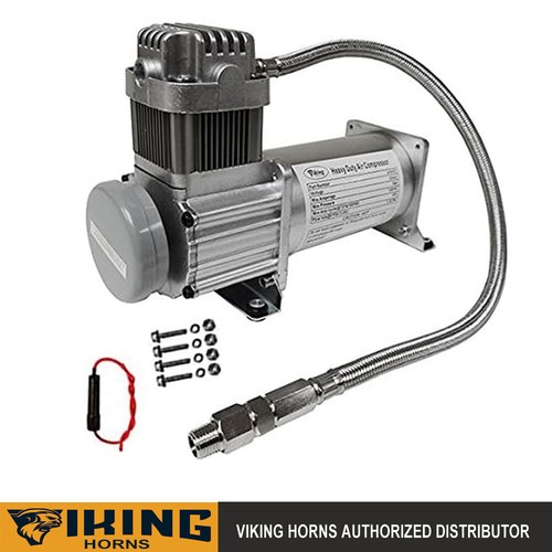 12-Volts, Heavy-Duty 150 PSI Air-Compressors, 50% Duty-Cycle For Train ...