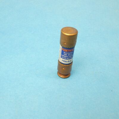 Bussmann FRN-R-3 Time-delay Fuse Class RK5 3 Amps 250 VAC/125 VDC | eBay