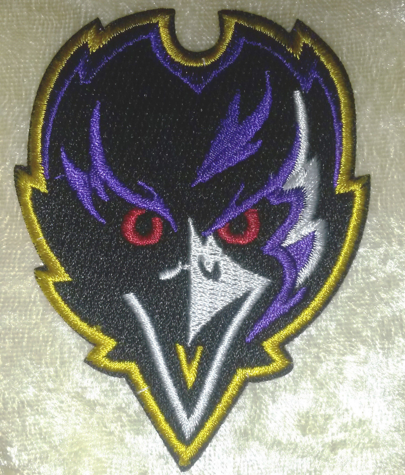 Baltimore Ravens Bird 3" Iron or Sew On Embroidered Patch~Free Tracking ...