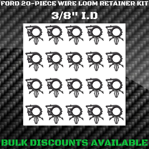 1975-1982 Ford Granada Interior Engine Harness Wire Loom Clip Retainers ...
