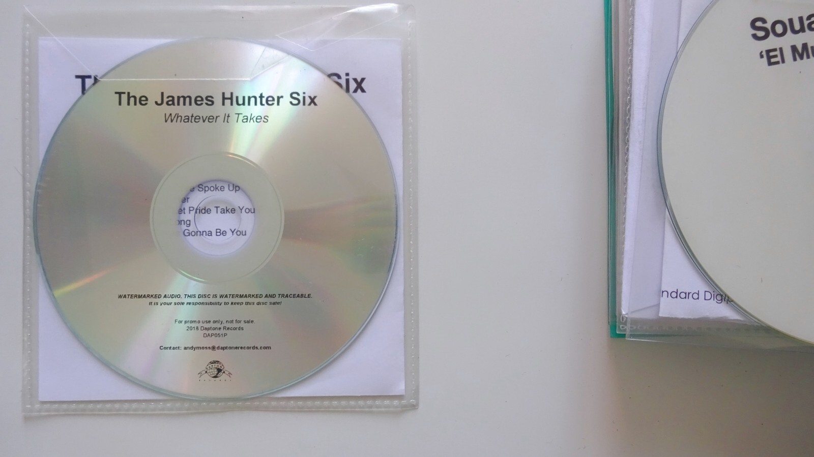 THE JAMES HUNTER SIX : WHATEVER IT TAKES 🟊 ALBUM CD PROMO 🟊 | eBay