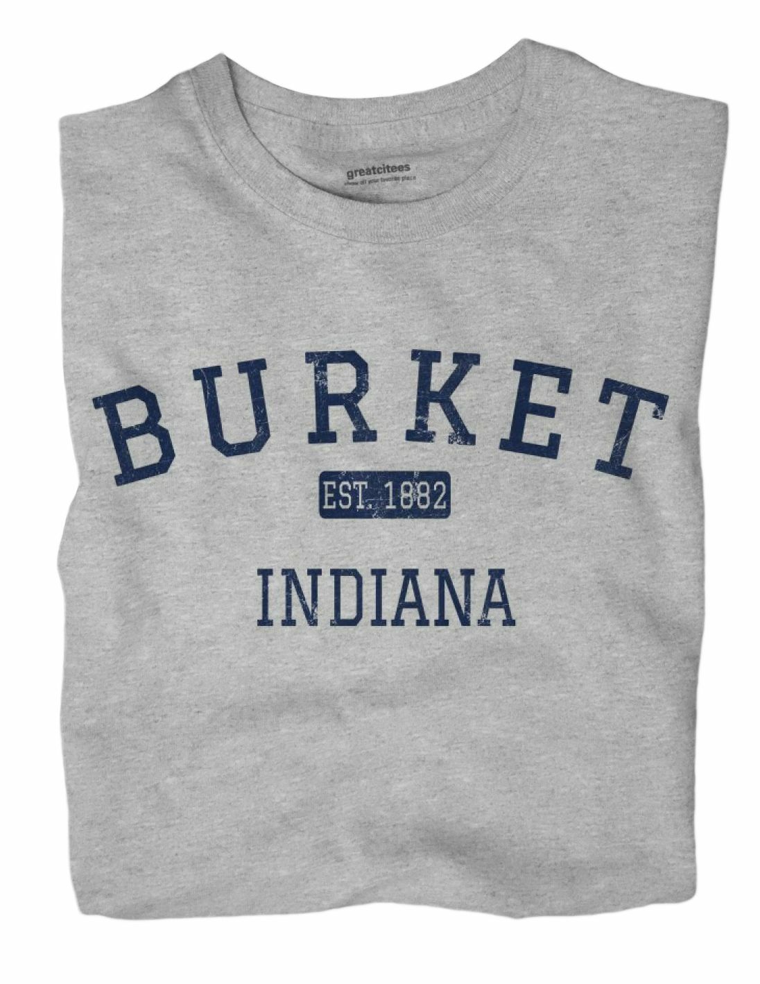Burket Indiana IN T-Shirt EST | eBay