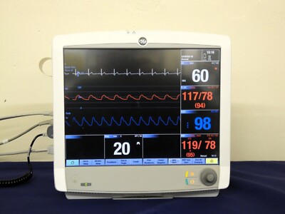 GE B650 Patient Monitor with PDM, Patient Ready -ECG-NIBP-SPO2-Biomed ...