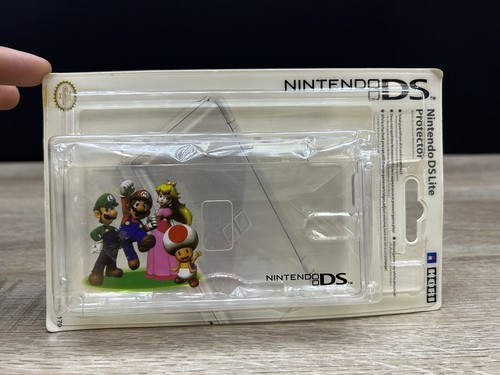 Nintendo DS Lite Mario & Friends Clear Protector Case New | eBay