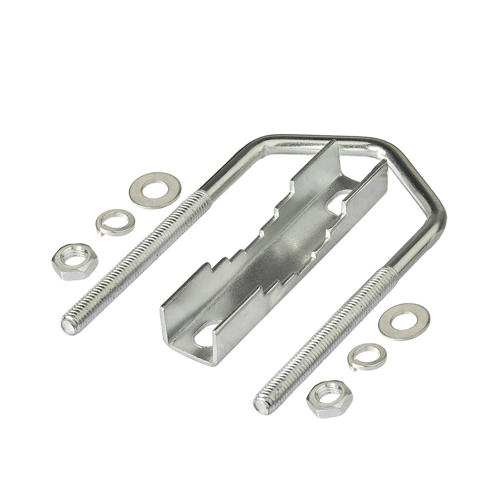 Pole Brackets Caravan TV Aerial Mast Pole Wall Mounting Bracket With U ...