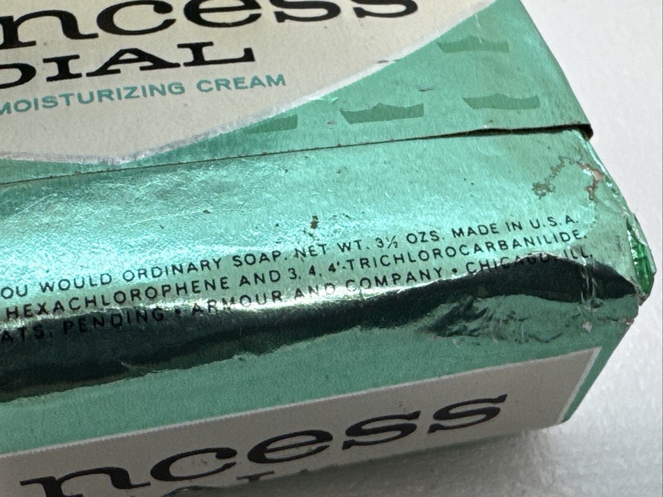 RARE Vintage Lot Of 9 Princess Dial Bar Soaps Green Foil W/Moisturizing ...