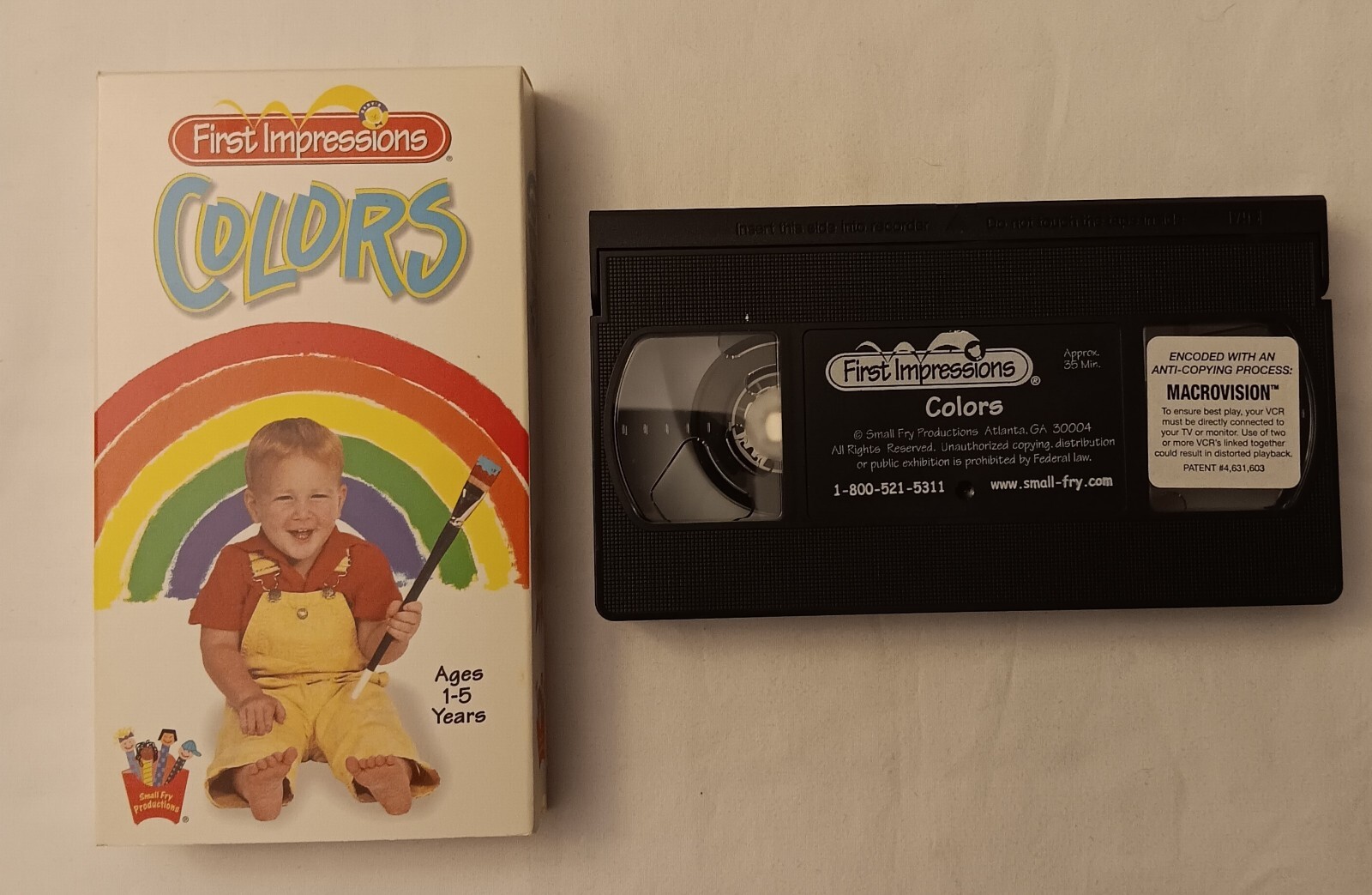 Babys First Impressions: Colors (VHS, 1996) 618467173238| eBay
