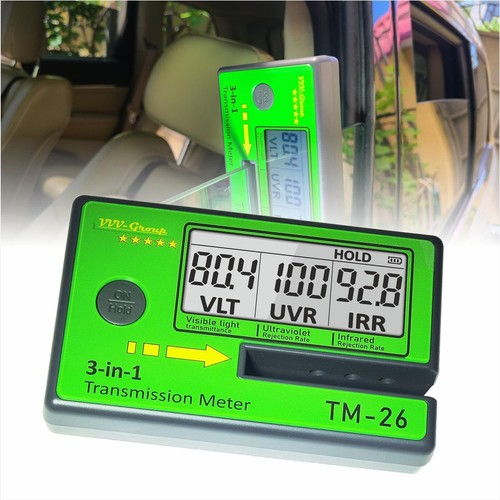 Digital Car Window Tint Meter - Side Window Tint, Sun Control Film, VL ...