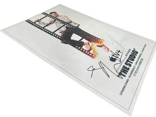 THE STUDIO SIGNED AUTOGRAPH x3 12x18 PHOTO C w/ PROOF SETH ROGEN ...