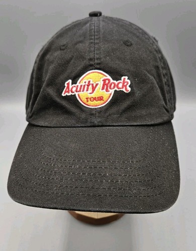 Acuity Stray Cats Rock Tour Hat Cap Strapback Black Rockabilly Music | eBay