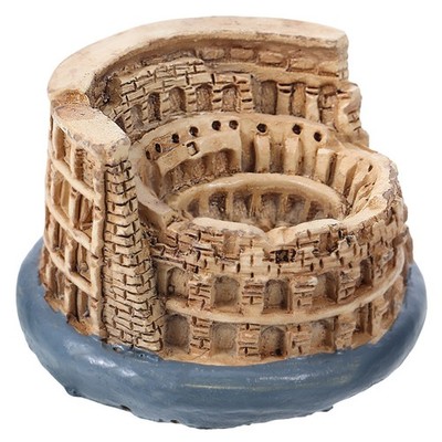 Resin Ancient Architecture Colosseum Statue Decor Desktop Building ...
