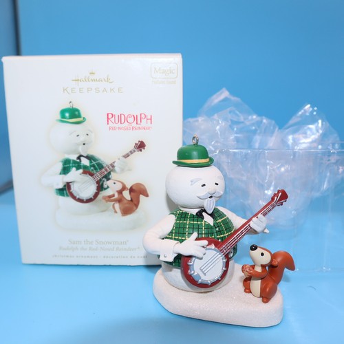 Hallmark Rudolph The Red Nose Reindeer Sam The Snowman Christmas ...