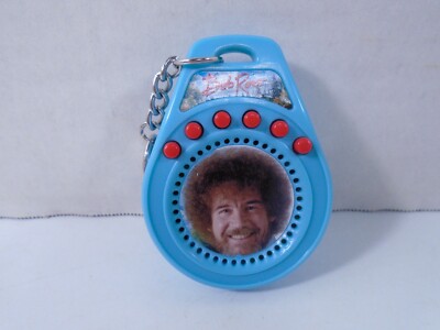 2019 SUPER IMPULSE--WORLD'S COOLEST--BOB ROSS TALKING KEYCHAIN (LOOK ...