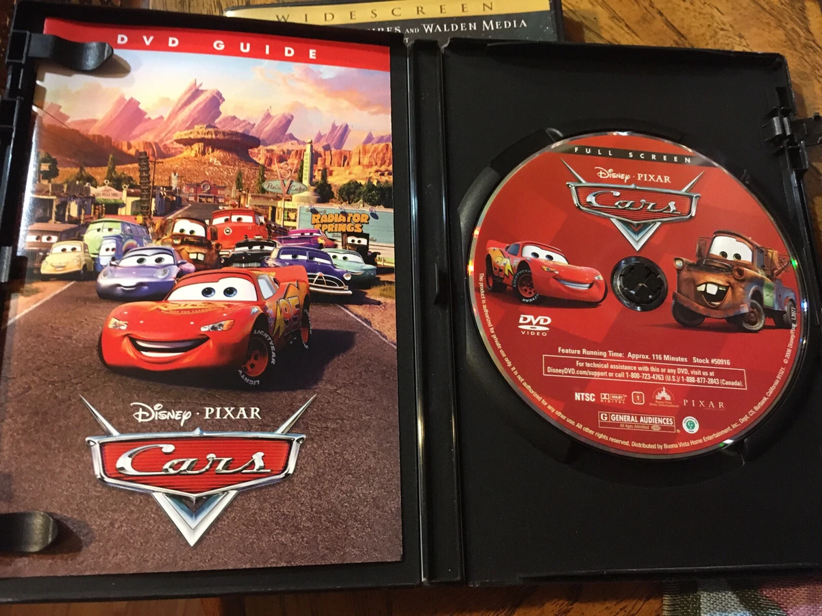Disney Cars Dvd Full Screen