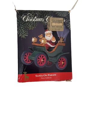 Vintage Santa's Best Santa On Parade First Edition Christmas Ornament ...