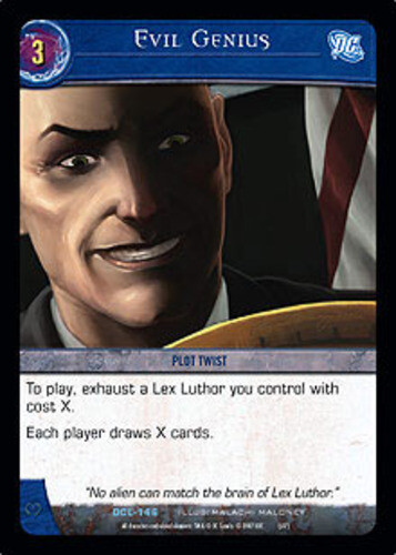 VS System: Evil Genius [Played] DC Comics Legends TCG CCG Classic ...
