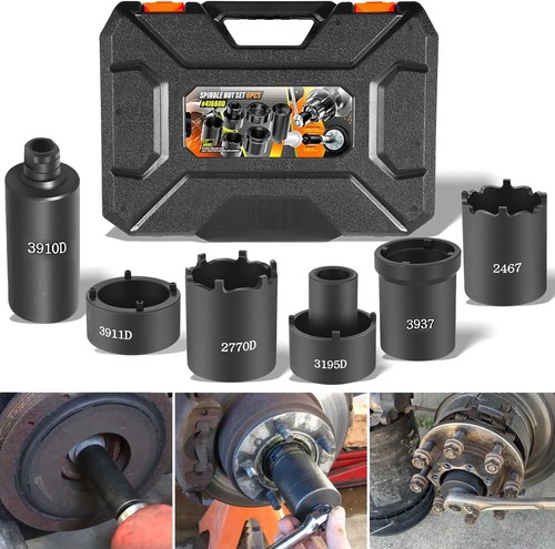 Spindle Nut Socket Set 41660D 4WD Axle Hub Lock Nut Socket For Ford ...