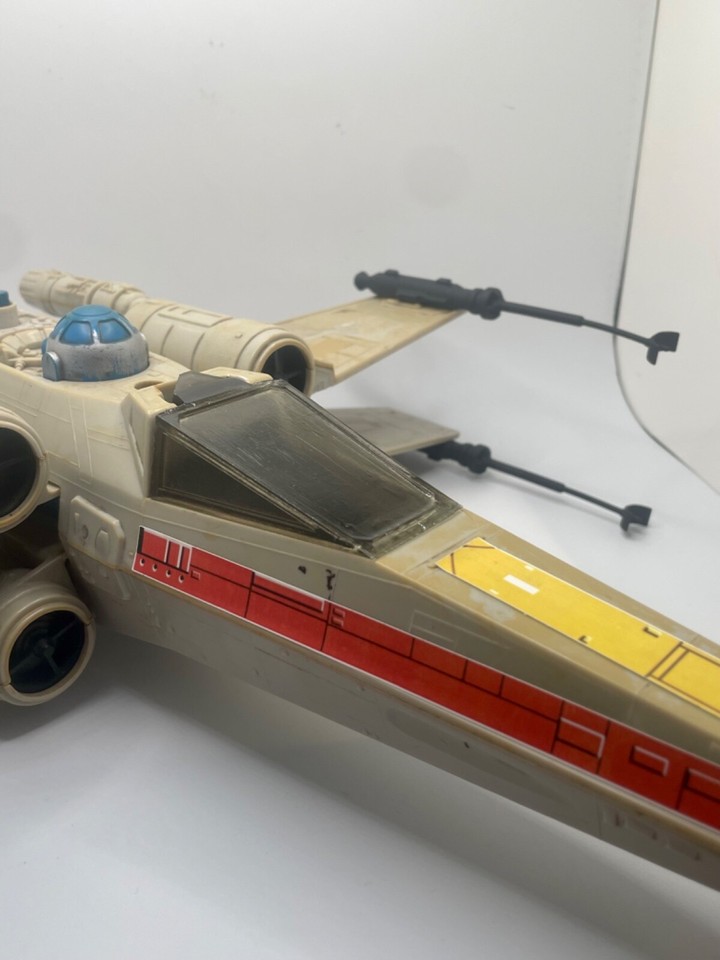 Vintage Star Wars Kenner X Wing Canopy Glass 3D Printed Repro Part 1978 ...