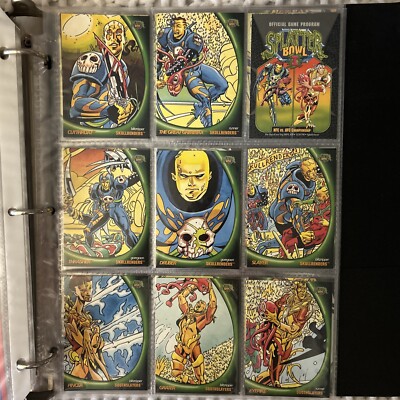 1993 The River Group Splatter Bowl I Preview 30 Card Set | eBay