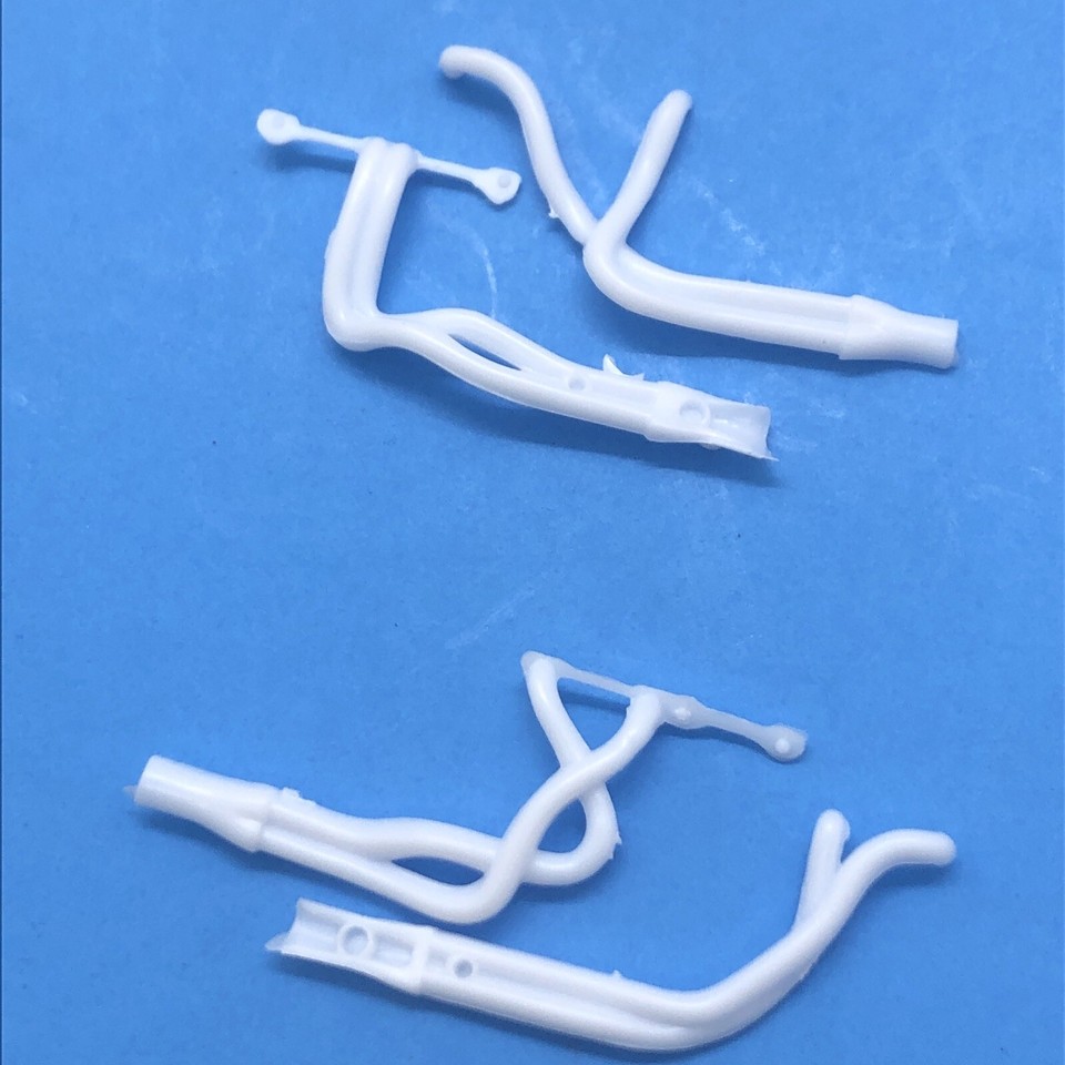 FOB 69 Camaro SB Chevy 327 350 Long Tube Drag Race Headers 1:25 LBR ...