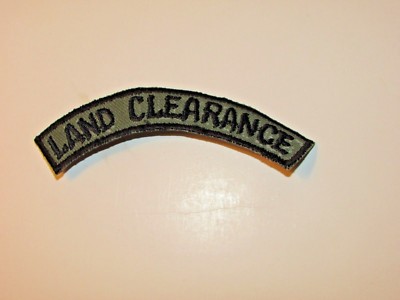 b8324 US Army Vietnam Land Clearance Tab Worn Over 62nd Engineer BN ...