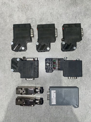 Lot de 8 connecteurs de bus Siemens Simatic DP pour Profibus Profinet ...