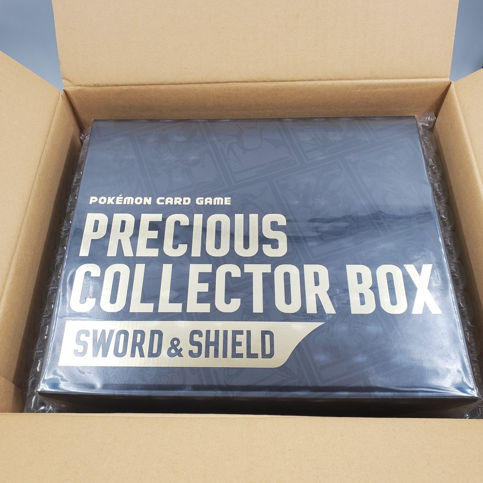Pokemon Card Game Sword & Shield Precious Collector Box Pikachu Promo ...