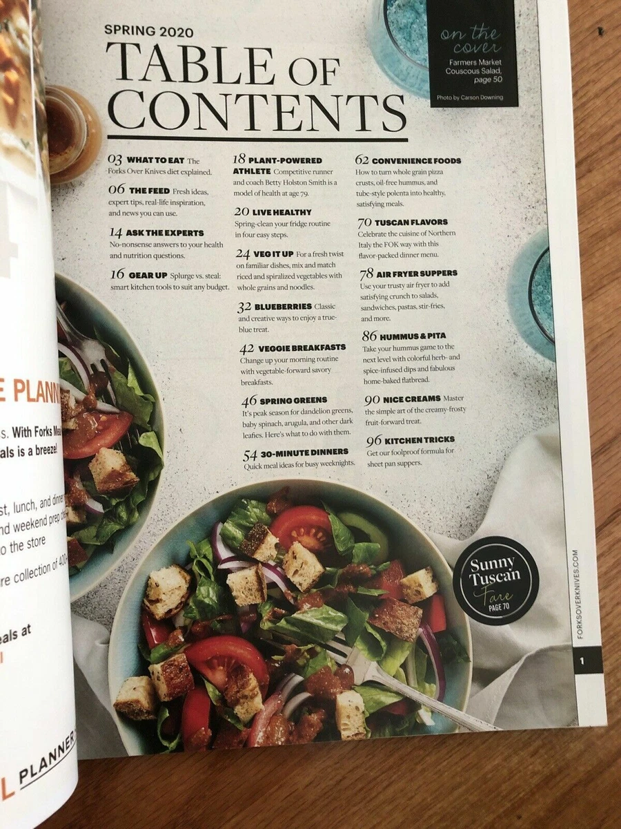 Forks Over Knives: First Look! FOK Magazine: Quick Easy, 41% OFF
