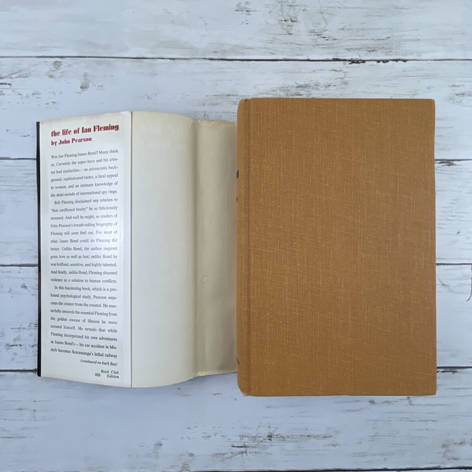 The Life Of Ian Fleming John Pearson James Bond Author Biography Vintage 1966 | eBay