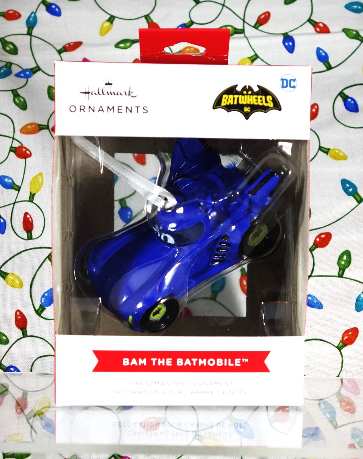 Hallmark Christmas Ornaments Bam the Batmobile Batwheels | eBay